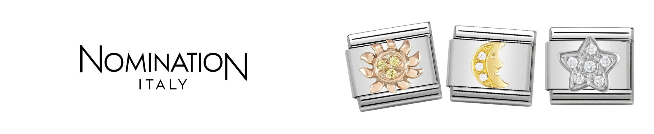 Nomination Sun Moon and Stars Charms - Bumbletree