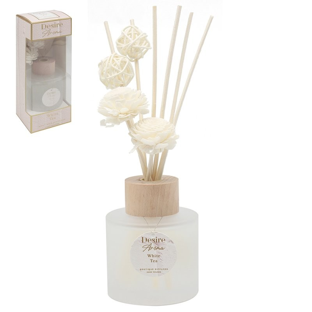 Desire White Tea Luxury Floral Reed Diffuser - 200ml– Bumbletree