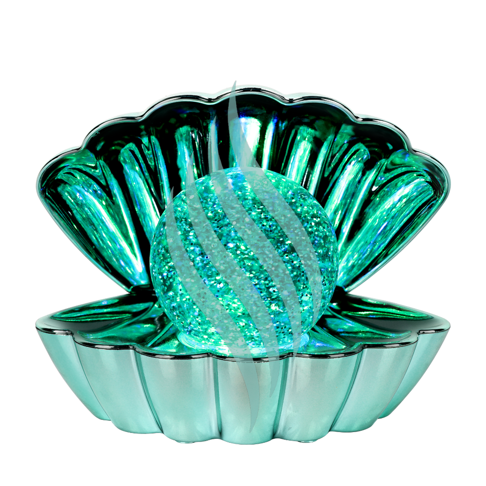 Sea Shell LED Colour Changing Mood Lamp - Mint Metallic– Bumbletree