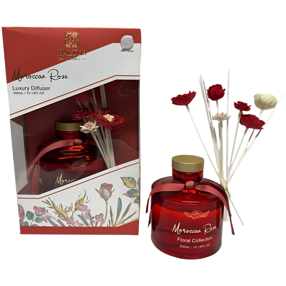 Baltus Sences Floral Reed Diffuser - Moroccan Rose 300ml– Bumbletree