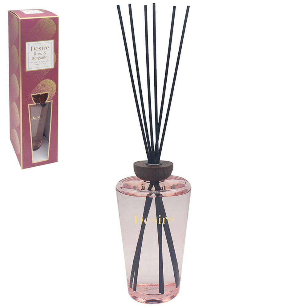 Desire Rose & Bergamot Luxury Reed Diffuser - 1000ml– Bumbletree