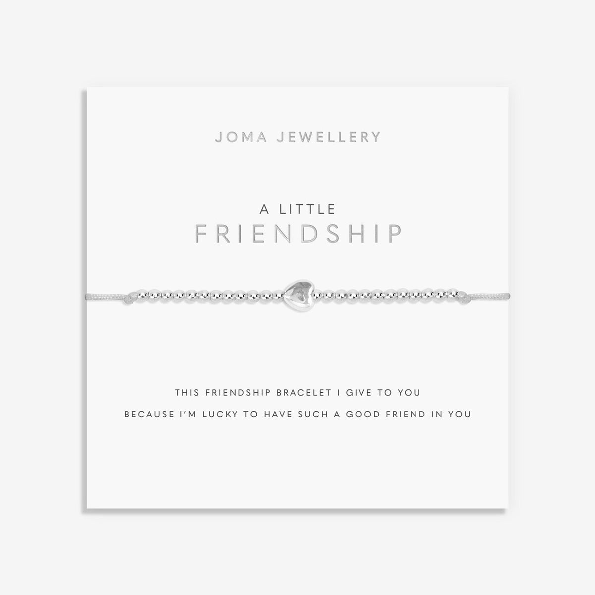 Joma Jewellery: A Little Friendship Bracelet - Bumbletree