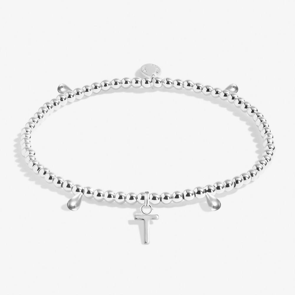 Joma Jewellery Alphabet A Little 'T' Bracelet– Bumbletree