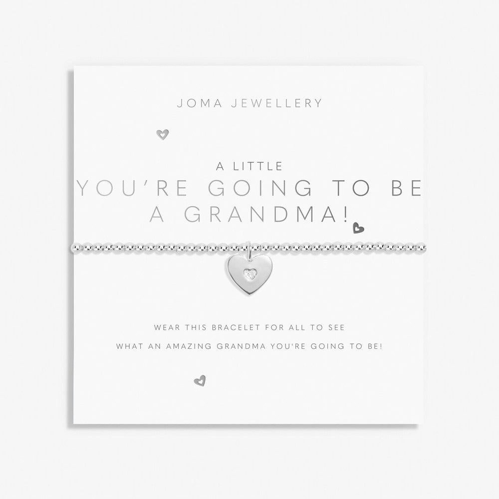 Joma Jewellery A Little 'You're Going To Be A Grandma!' Bracelet ...