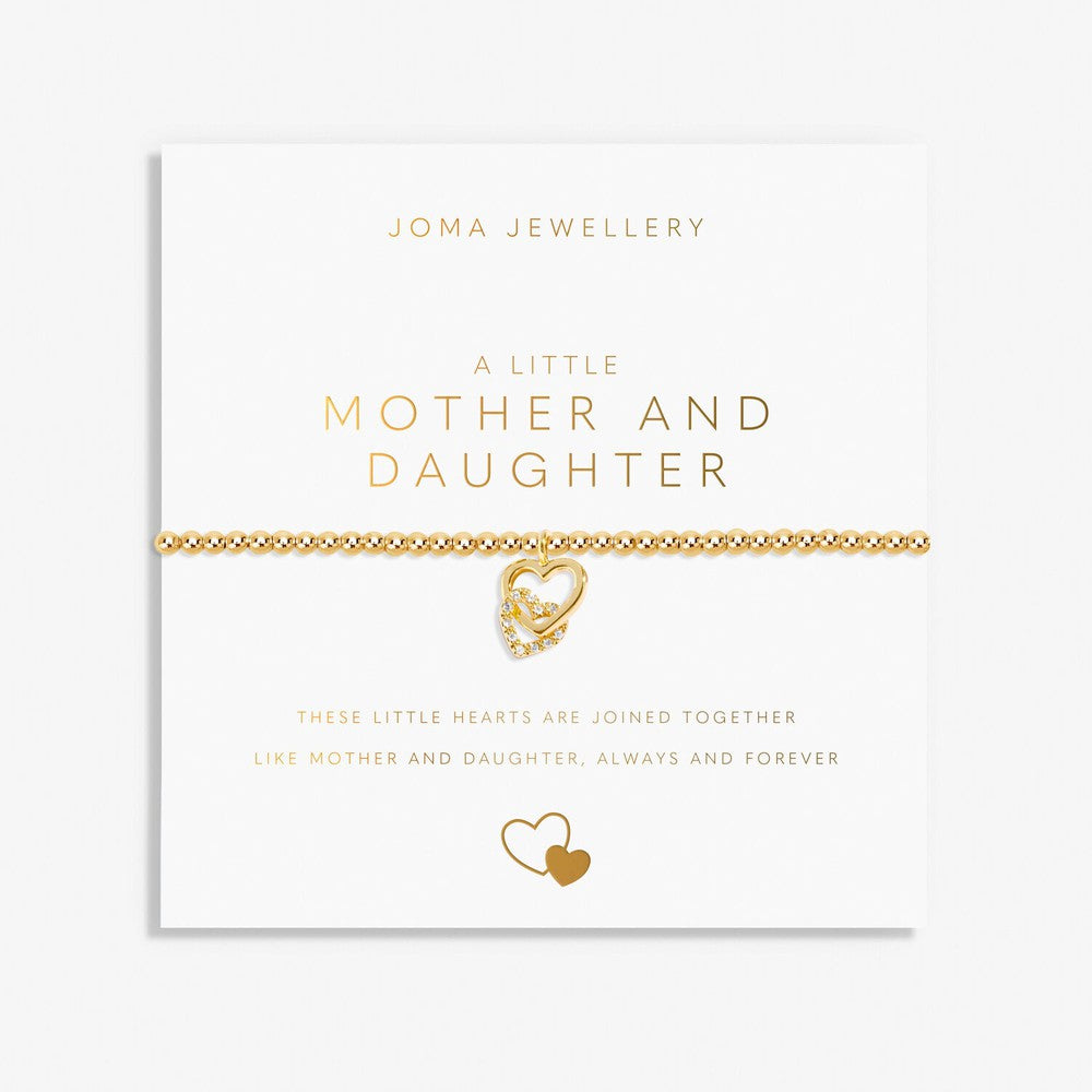 Joma Jewellery Gold A Little 'Mother And Daughter' Bracelet– Bumbletree