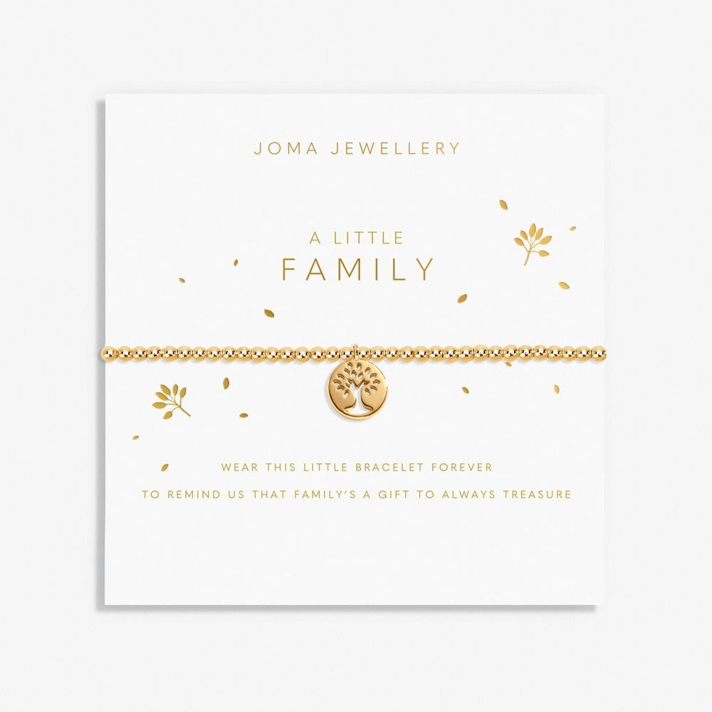 Joma Jewellery Gold A Little 'Family' Bracelet– Bumbletree