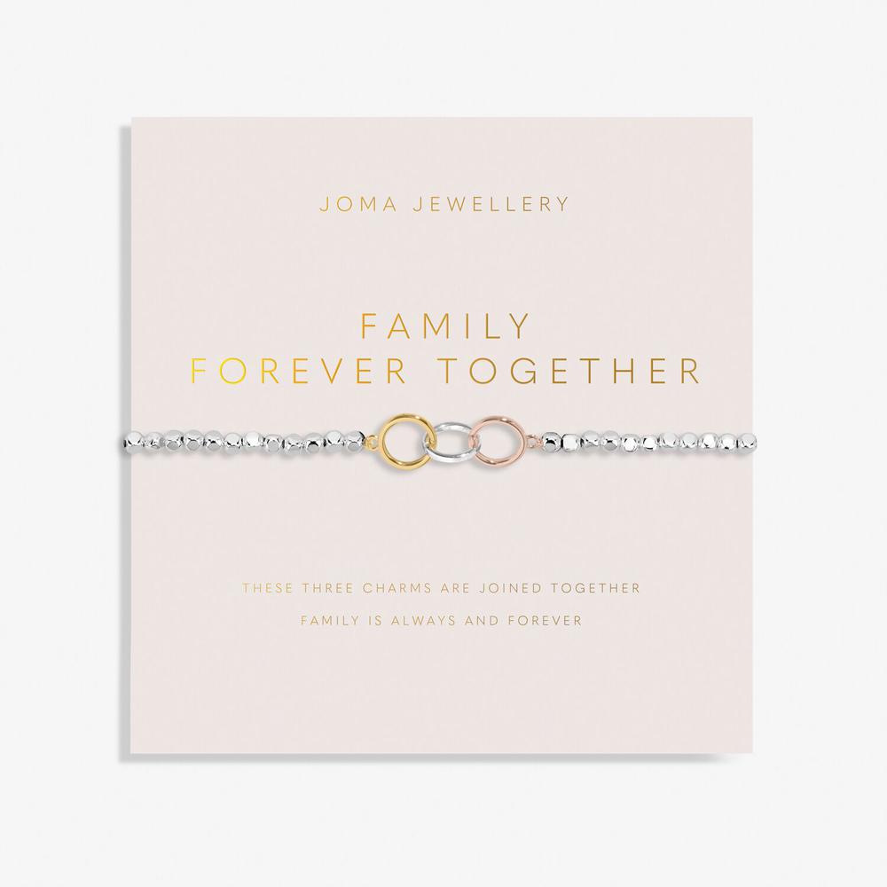 Joma Jewellery Forever Yours 'Family Forever Together' Trio Bracelet ...