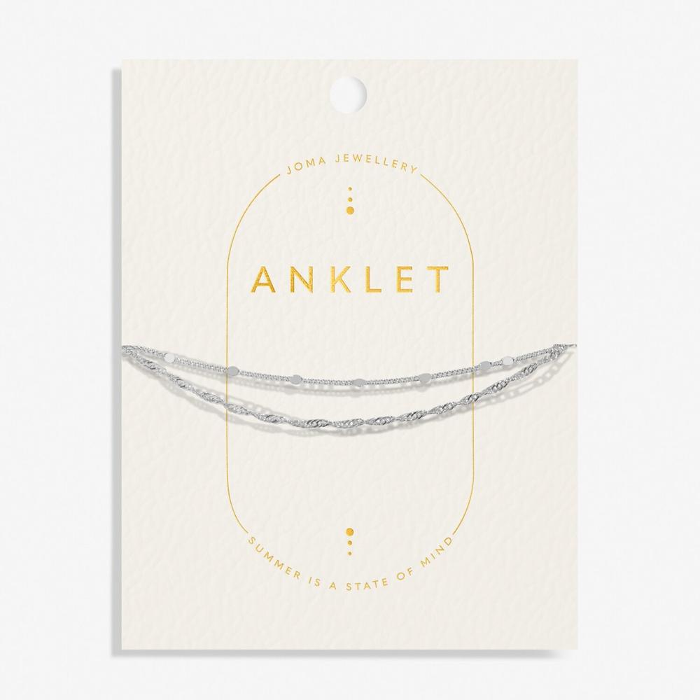 Joma Jewellery Layered Twist Anklet– Bumbletree
