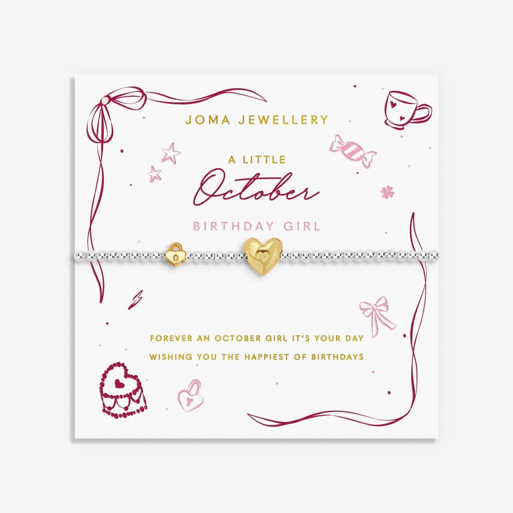 Joma Jewellery Birth Month A Little 'October' Bracelet– Bumbletree