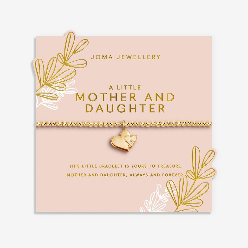 Joma Jewellery Gold A Little 'Mother & Daughter' Bracelet– Bumbletree