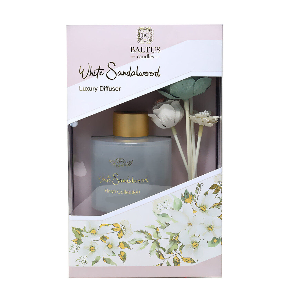 Baltus Sences Floral Reed Diffuser - White Sandalwood 300ml– Bumbletree