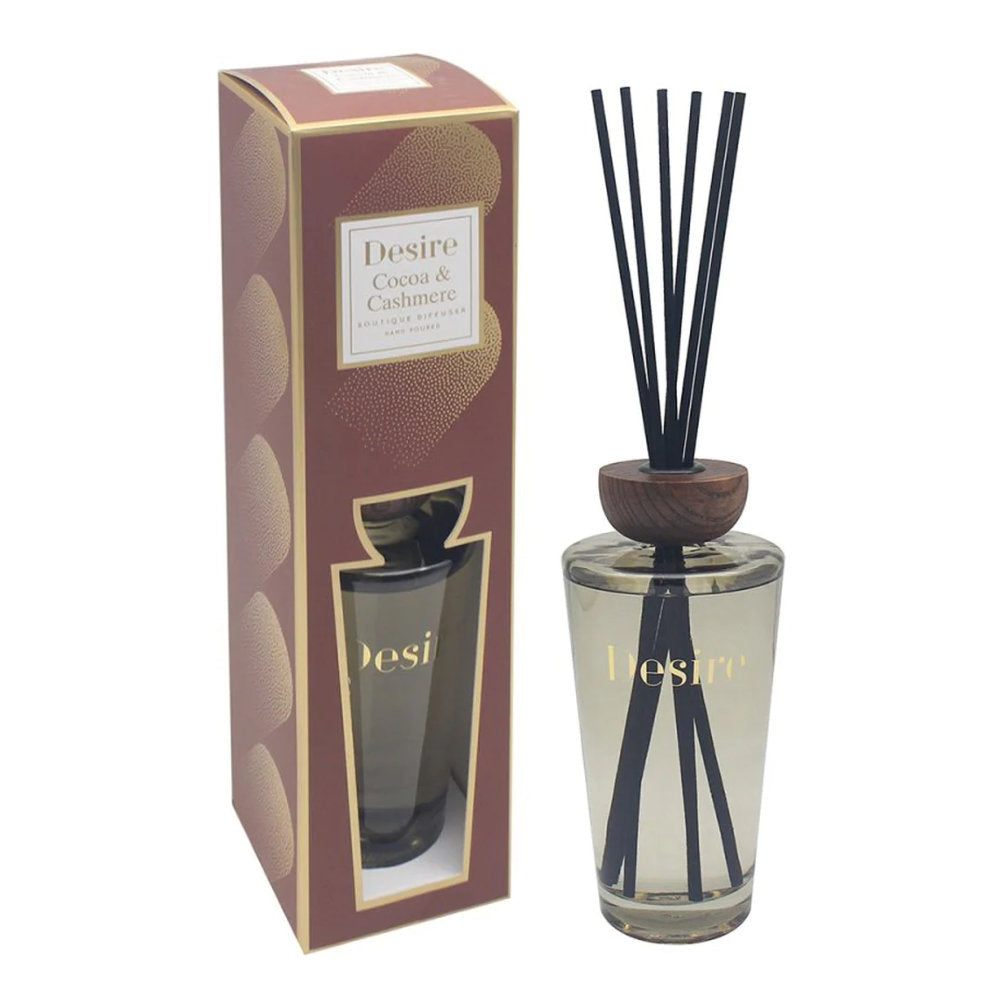 Desire Cocoa & Cashmere Luxury Reed Diffuser - 500ml– Bumbletree