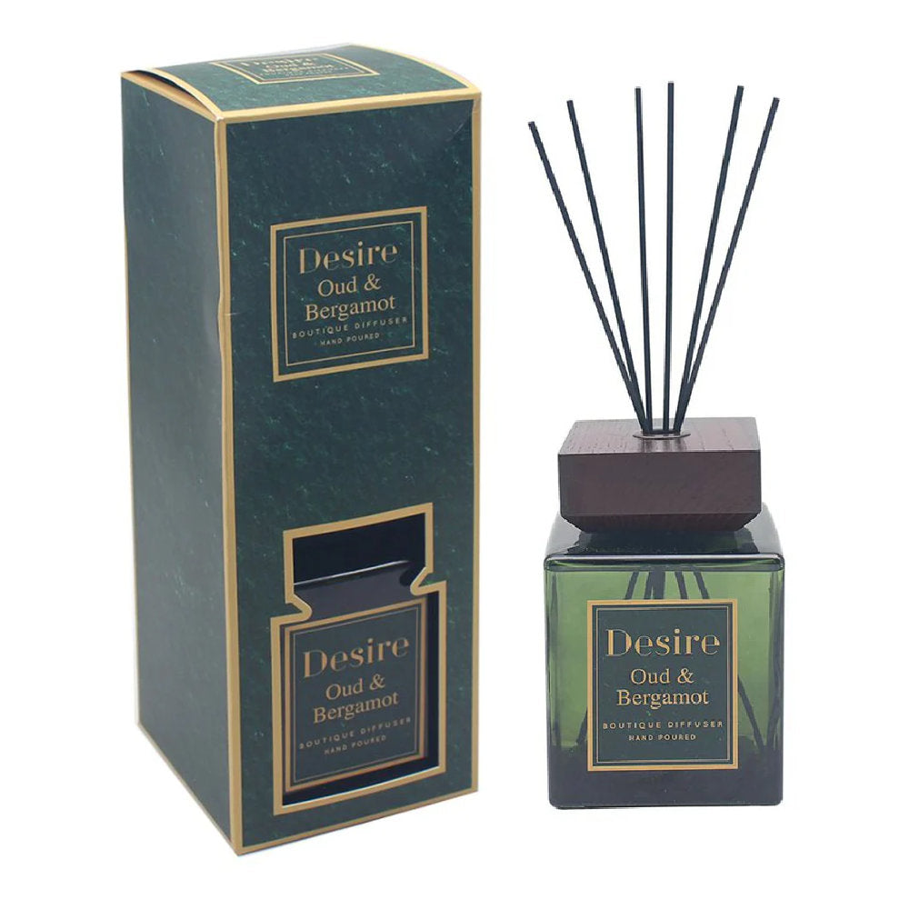 Desire Oud & Bergamot Luxury Reed Diffuser - 1000ml– Bumbletree