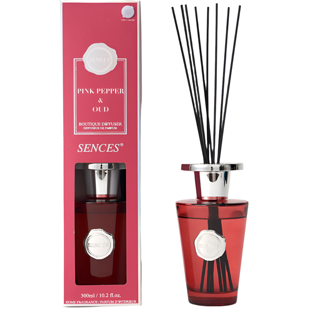 Baltus Sences Luxury Reed Diffuser - Pink Pepper & Oud 300ml– Bumbletree