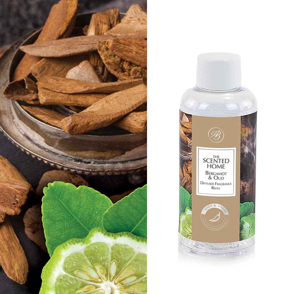 Ashleigh & Burwood: Reed Diffuser Refill - Bergamot & Oud 150ml– Bumbletree