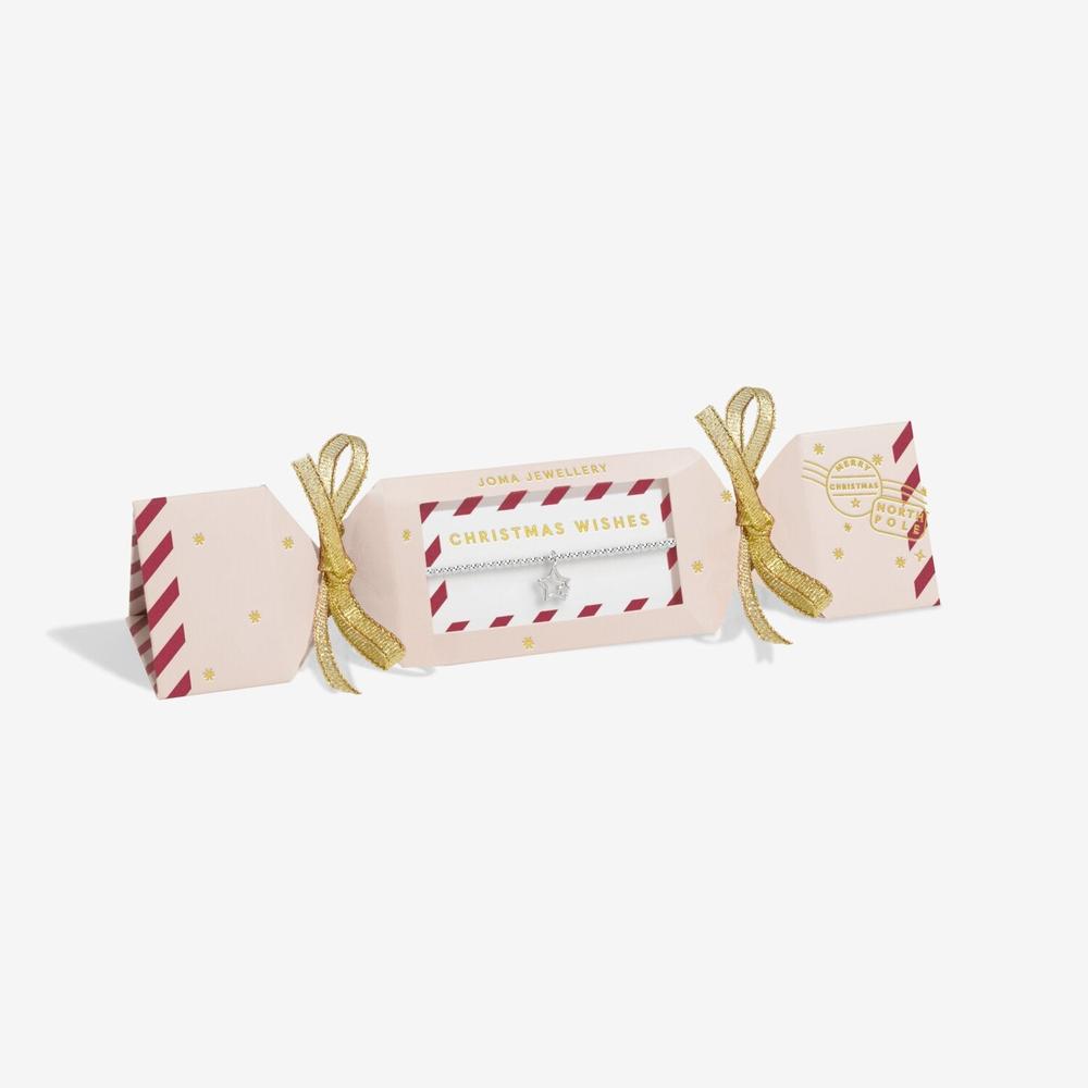 Joma Jewellery Kids' Christmas Cracker 'Christmas Wishes' Bracelet ...