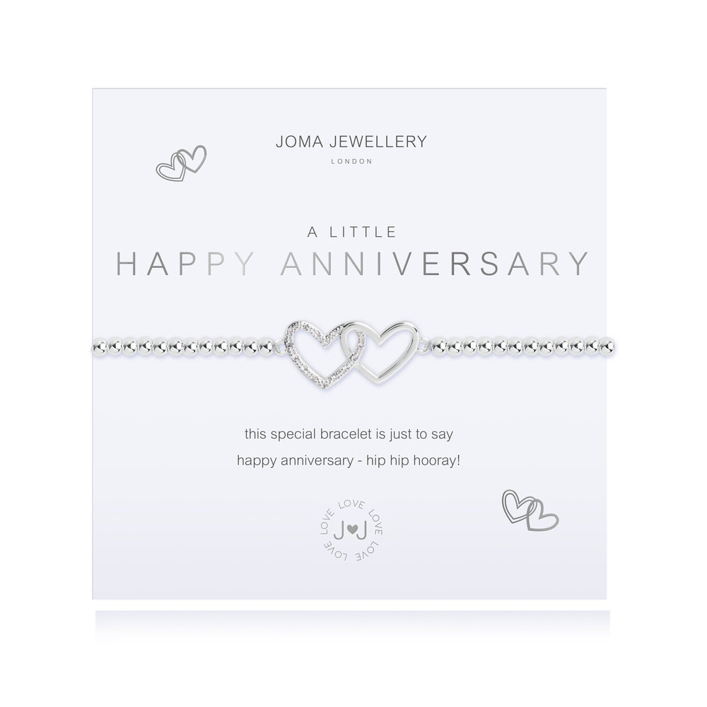 Joma Jewellery: A Little Happy Anniversary Bracelet - Bumbletree