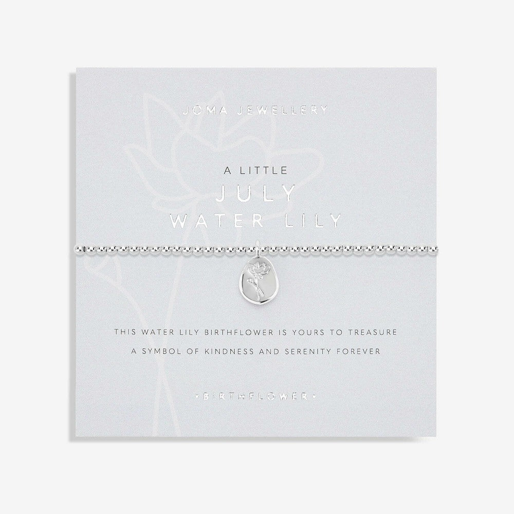 Joma Jewellery Birthflower A Little July Bracelet– Bumbletree