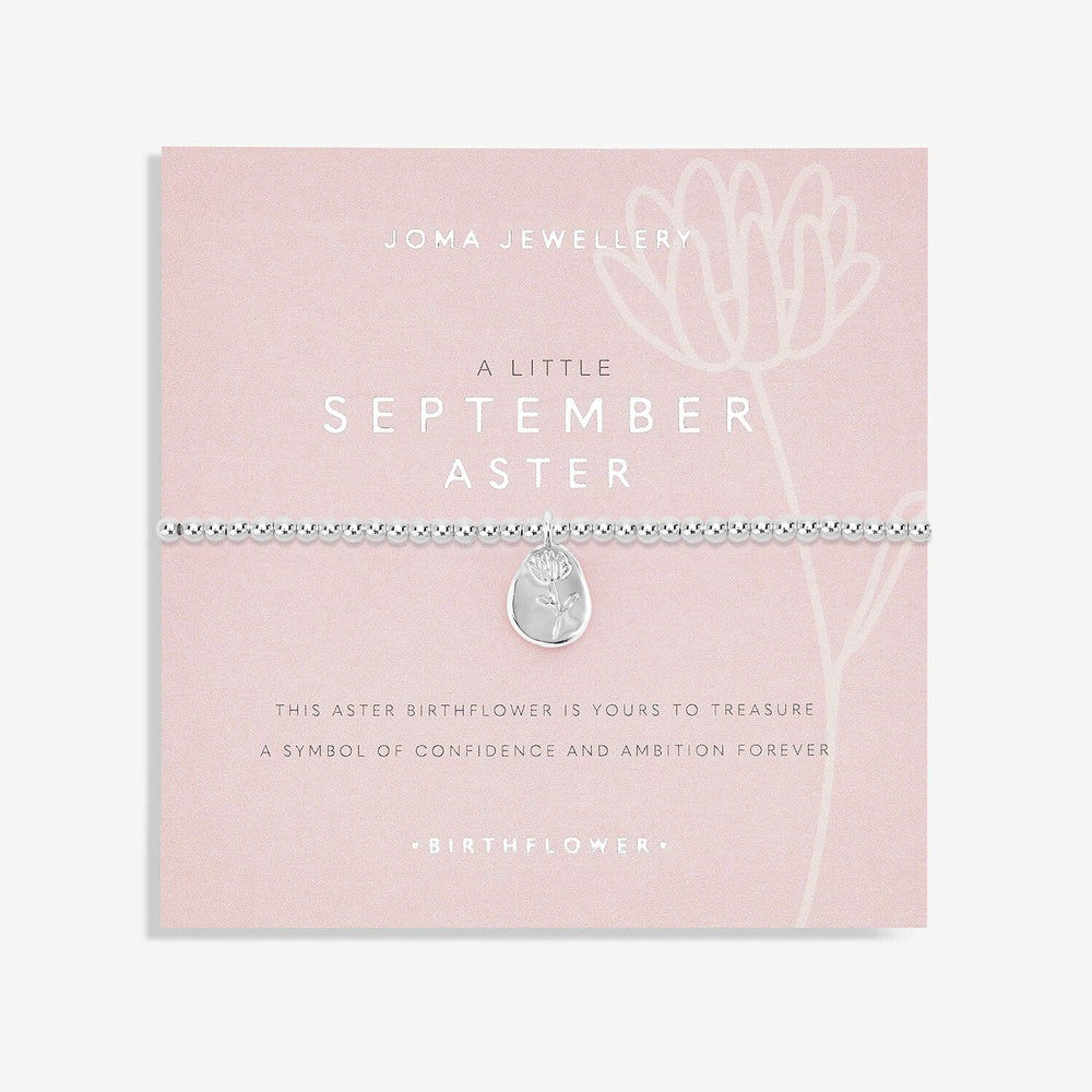 Joma Jewellery Birthflower A Little September Bracelet– Bumbletree
