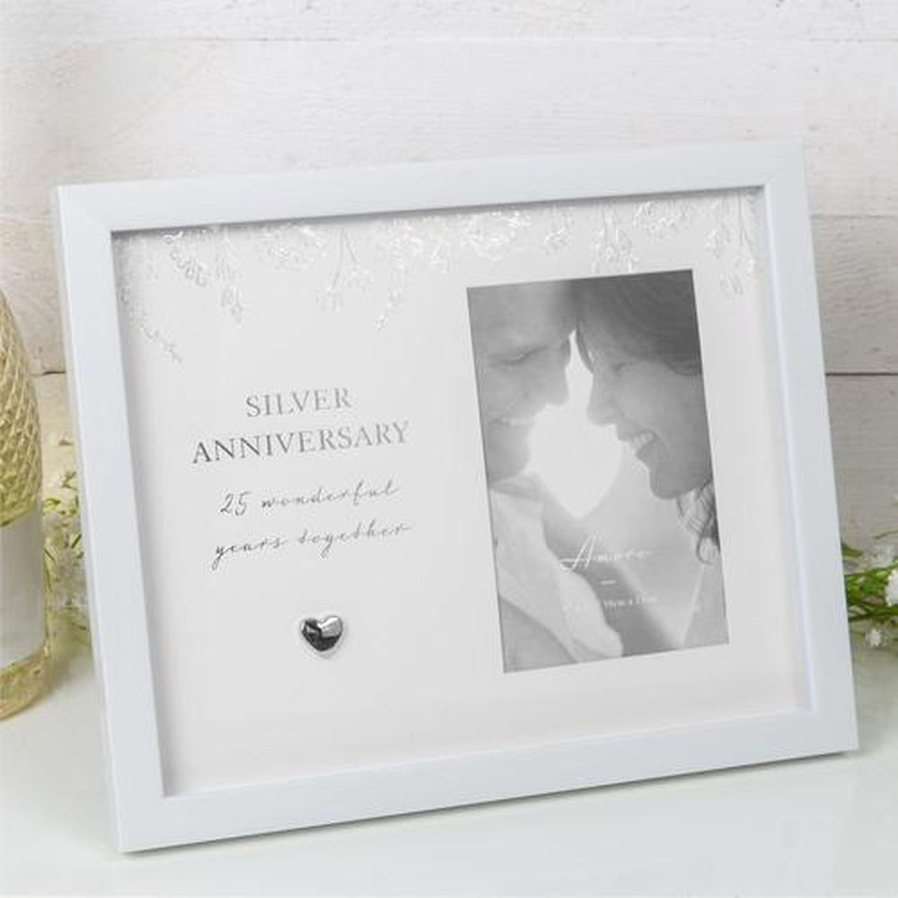 4" X 6" Anniversary Photo Frame - 25 Years– Bumbletree
