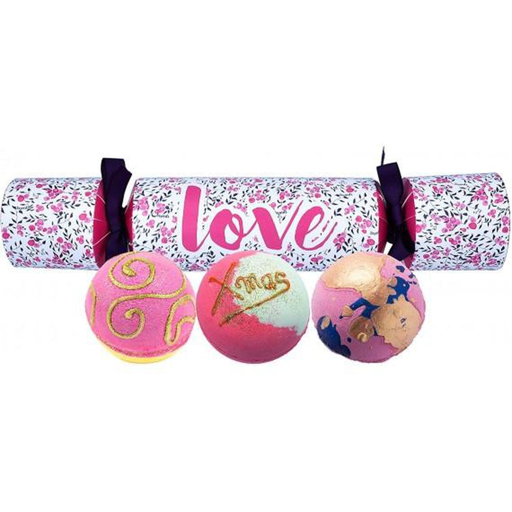 Love Bath Bomb Gift Pack Christmas Cracker– Bumbletree