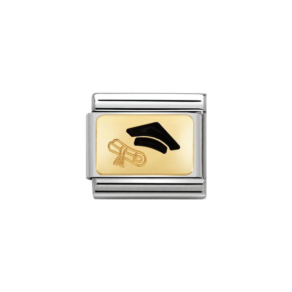 NOMINATION Classic Gold Diploma Charm– Bumbletree