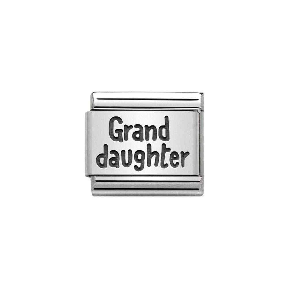 NOMINATION Classic Silver Granddaughter Charm– Bumbletree
